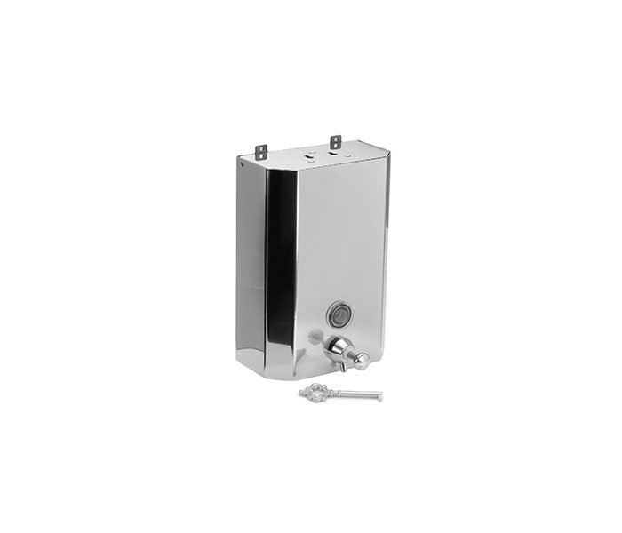 J16 - Saboneteira em aço inox 304 com fechadura. Capacidade: 2 litros ...