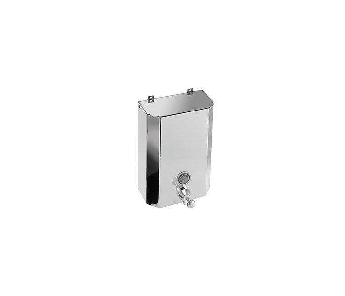 J16a - Saboneteira em aço inox 304 sem fechadura. Capacidade: 2 litros ...